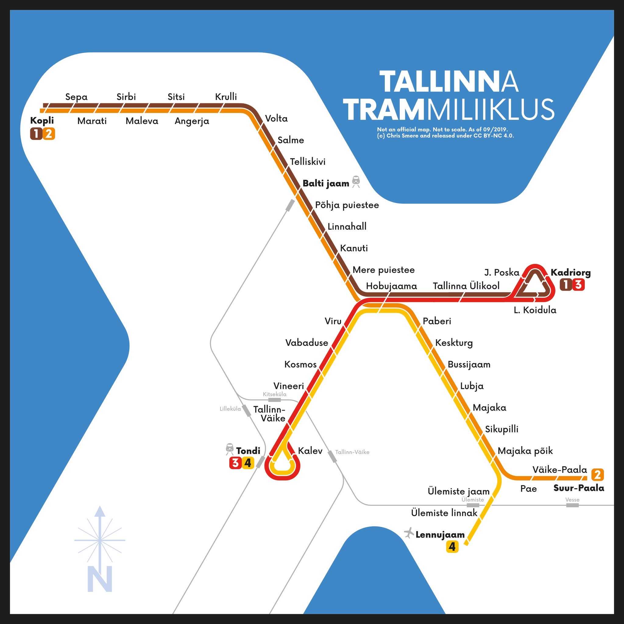 Baltic train rail maps