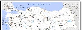 Turkey train / rail maps