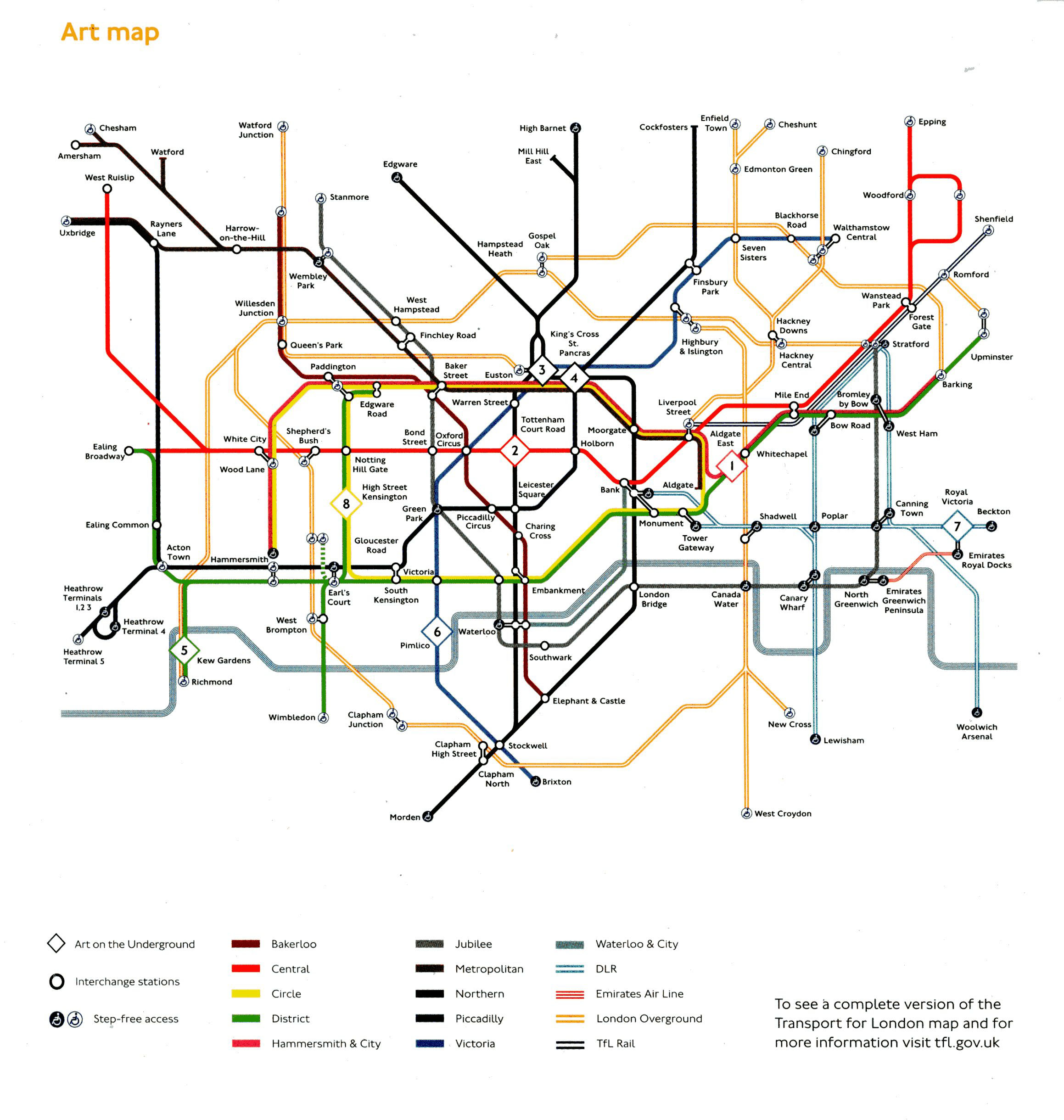 London Underground tube maps official