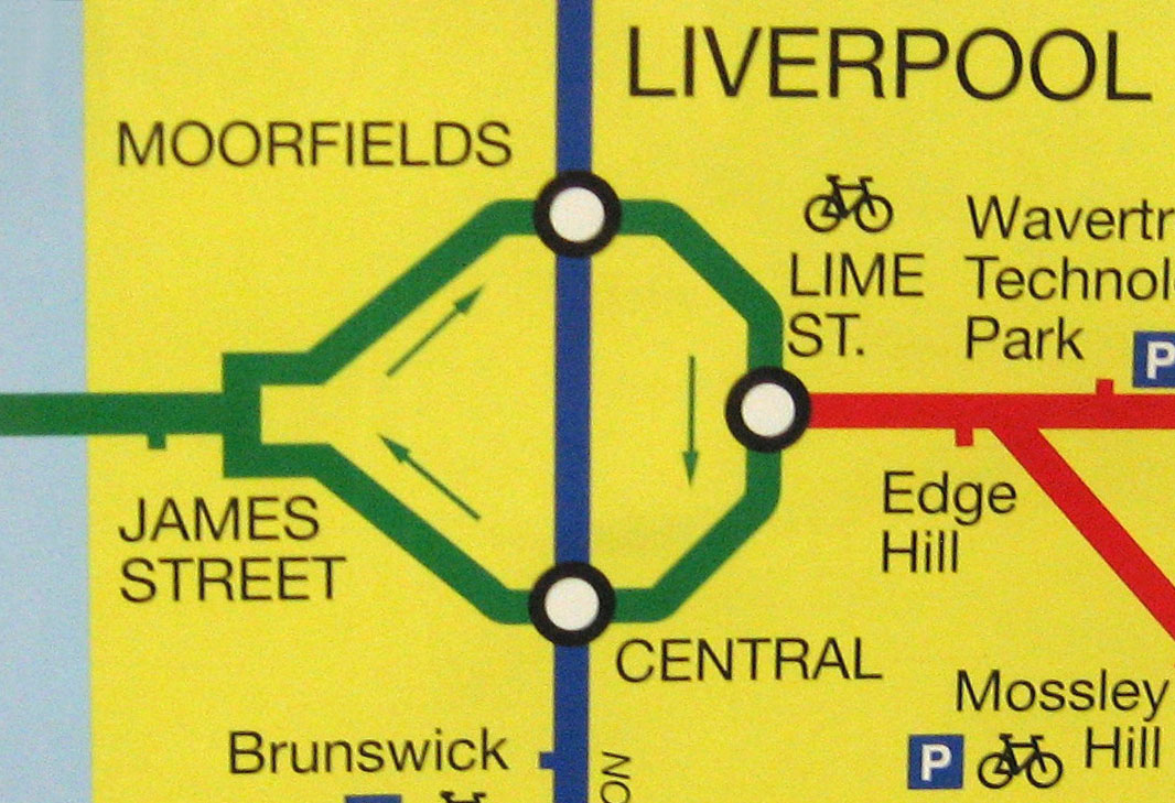 Merseyrail train & rail maps and reviews