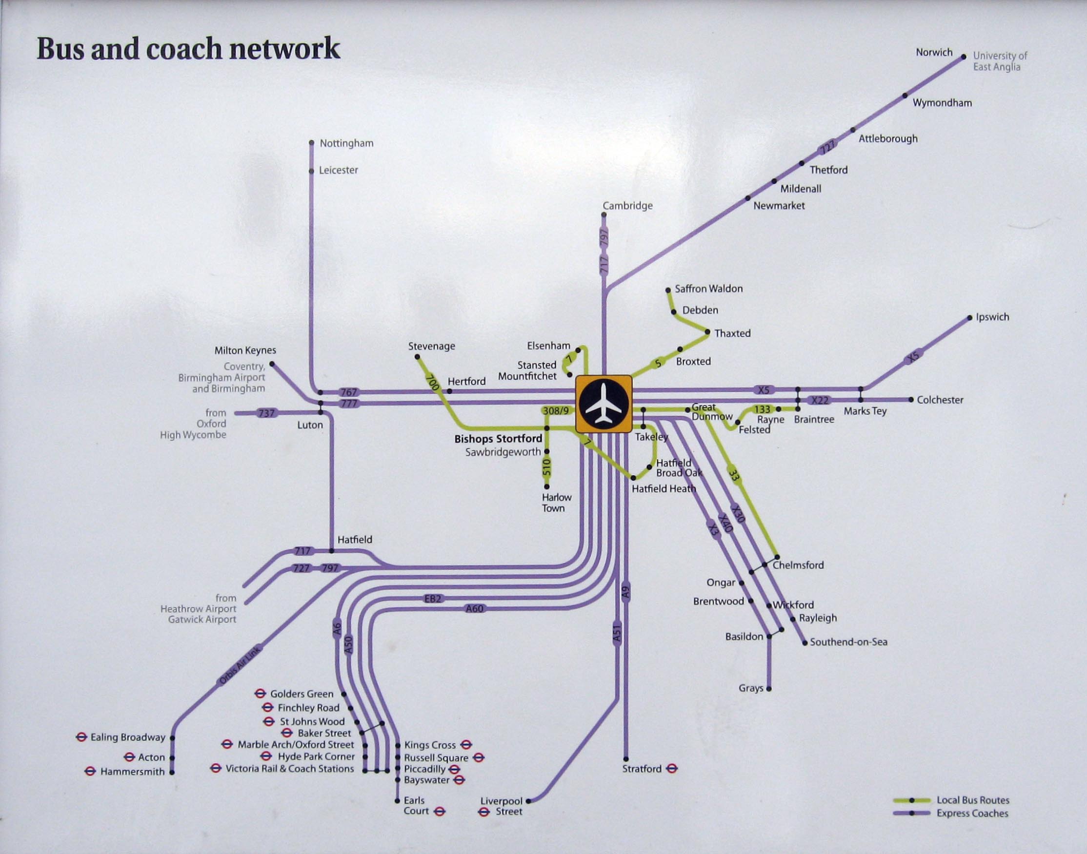 Airport train / rail links