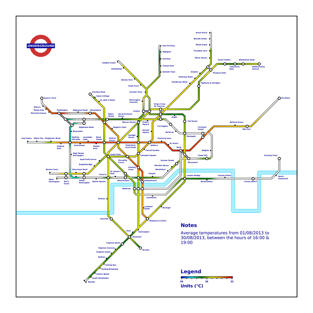 London Underground tube maps official