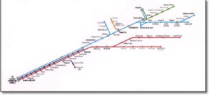 East Anglia - Abellio, NatEx, One & Gt Eastern train / rail maps