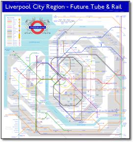 Merseyrail train & rail maps and reviews