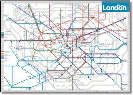 London Tube and Rail maps
