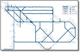South Eastern train / rail maps